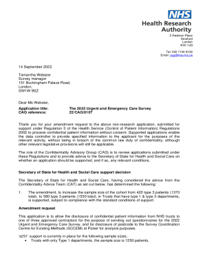 Fillable Online Section 251 amendment approval letter.pdf Fax Email Print - pdfFiller