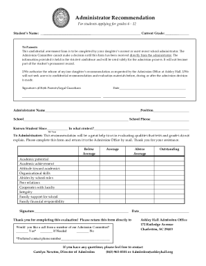 Fillable Online 3 excellent letter of recommendation samples for ...