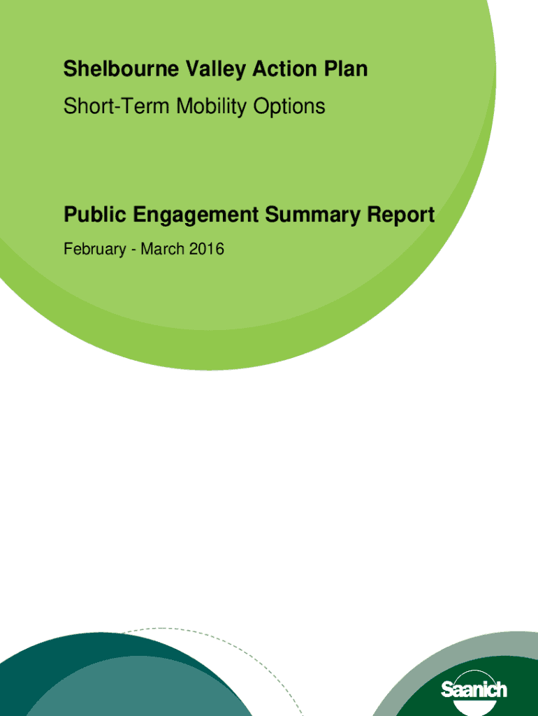 Fillable Online With Shelbourne action plan approved, local area plans ...