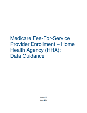 Fillable Online Medicare Fee-For-Service Provider EnrollmentHospital ...