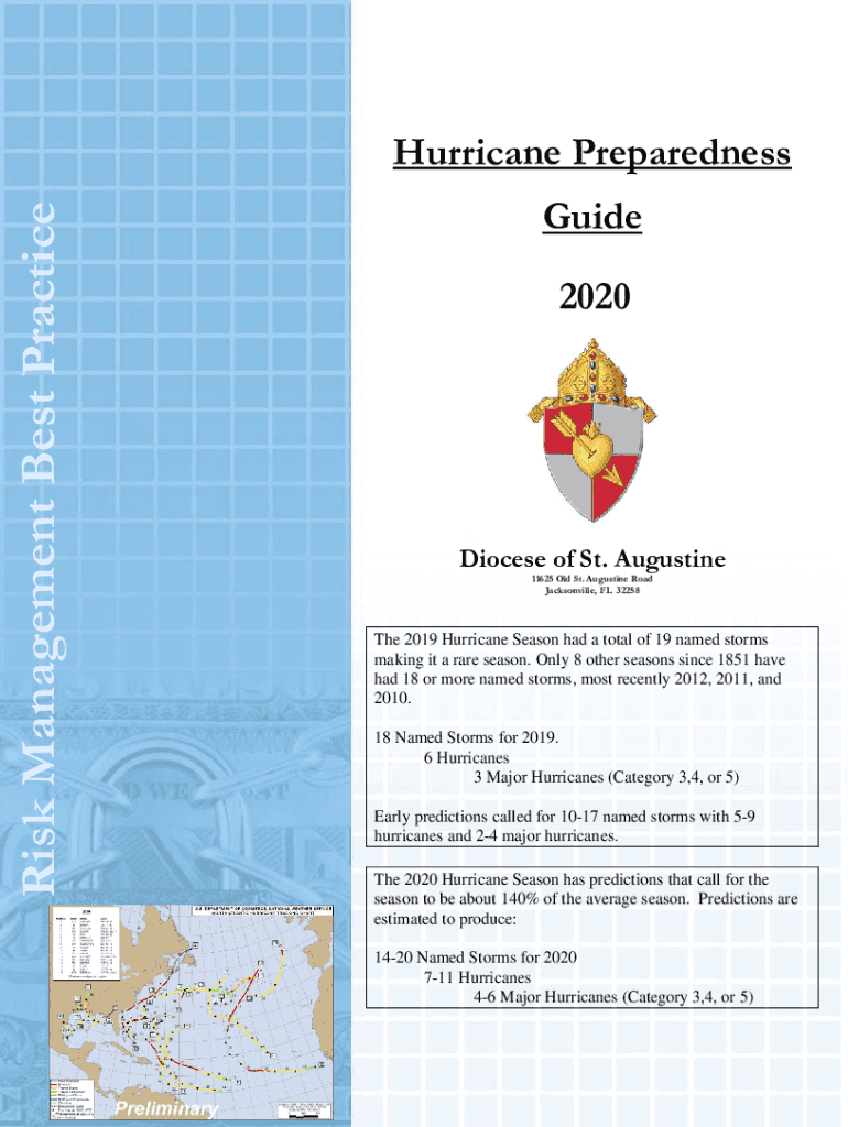 Fillable Online Risk Management Best Practices for Hurricane Season Fax ...