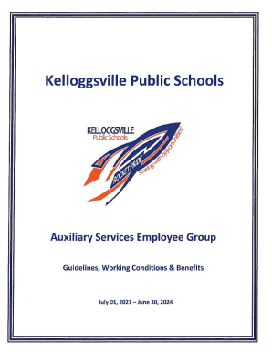 Fillable Online The Board of Education of the Kelloggsville Public ...