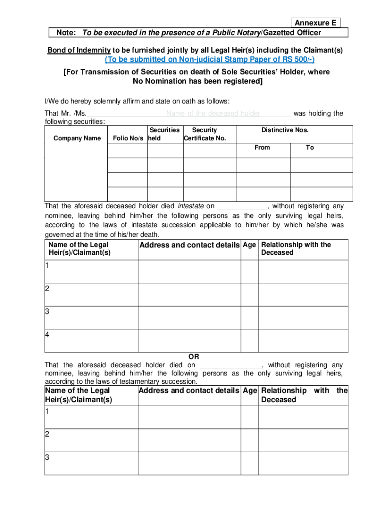 Fillable Online Issuance of shares in dematerialized form in case of ... Fax Email Print - pdfFiller