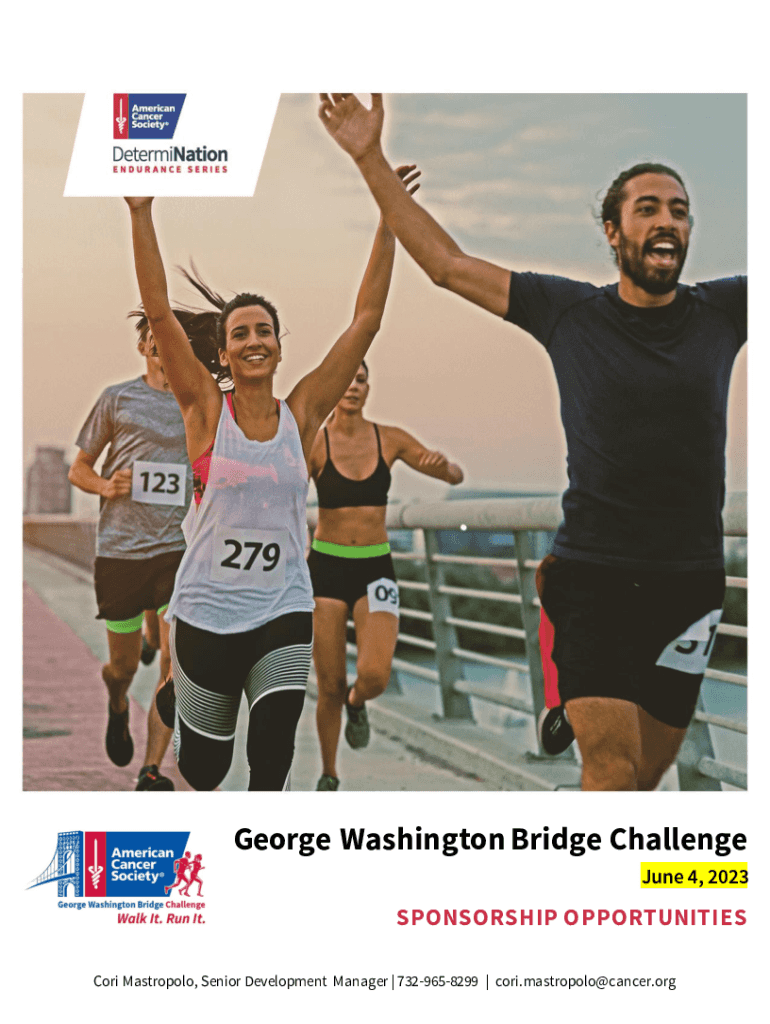 Fillable Online George Washington Bridge Challenge - cloudfront.net Fax ...