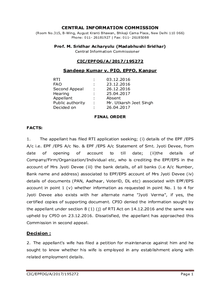 Fillable Online dsscic nic Fillable Online 315, B-Wing, August Kranti Bhawan, Bhikaji ... Fax ...