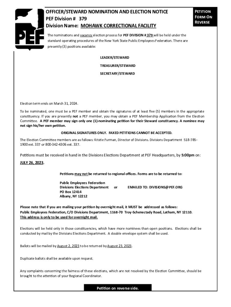 Fillable Online MID-STATE CORRECTIONAL FACILITY Fax Email Print - pdfFiller