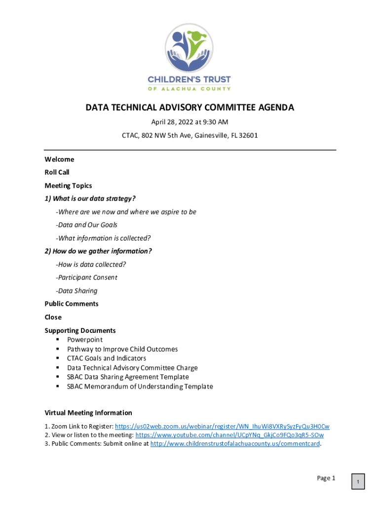 Fillable Online Emerging Technology Technical Advisory Committee Fax ...