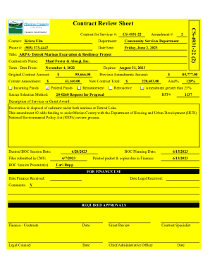 Fillable Online Contract Review Procedure Explained (ISO 9001) Fax ...