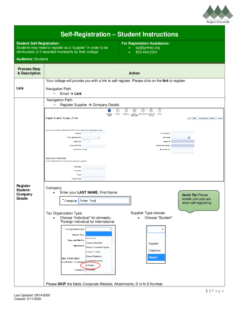 Fillable Online How To Register Online Using UR Self-Service Fax Email ...