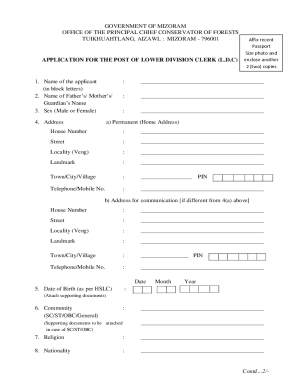 Fillable Online Manitoba Housing Application - Fill Online, Printable ...