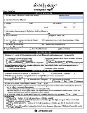 Fillable Online Fillable Online Companion Life Insurance Company PO ...