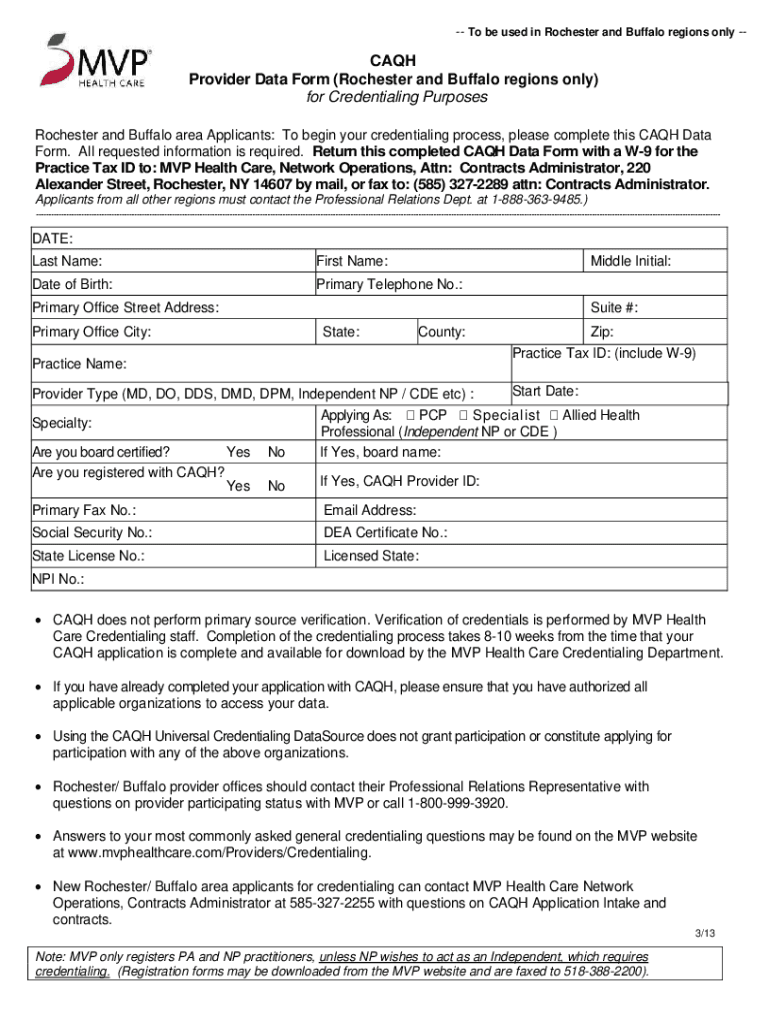 Fillable Online Caqh Forms - Fill and Sign Printable Template Online ...
