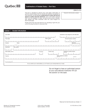 Fillable Online SOA Verification of Student Status Form **PLEASE DO ...
