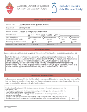 Fillable Online Coordinated Entry System Manager Work Location: ... Fax ...
