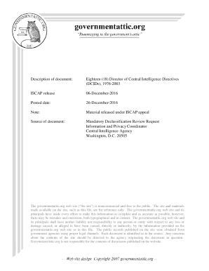 Fillable Online How to Request Mandatory Declassification Review Fax ...