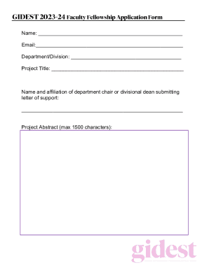 Fillable Online CHAIR/DIRECTOR APPOINTMENT FORM Fax Email Print - pdfFiller