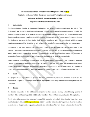 Fillable Online Draft Regulation for Electric Vehicle Charging in ...