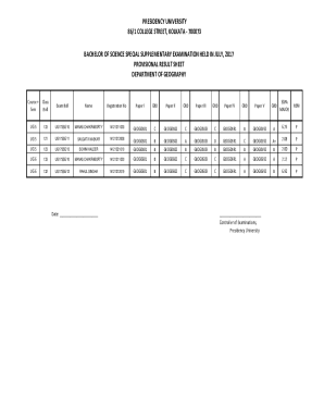 Fillable Online Office Of The Controller Of Examinations Fax Email ...