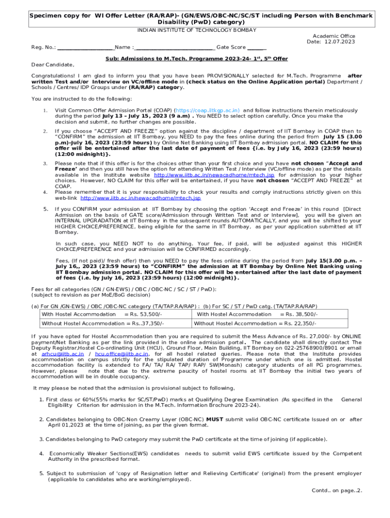 Fillable Online Disability (PwD) category) Fax Email Print - pdfFiller