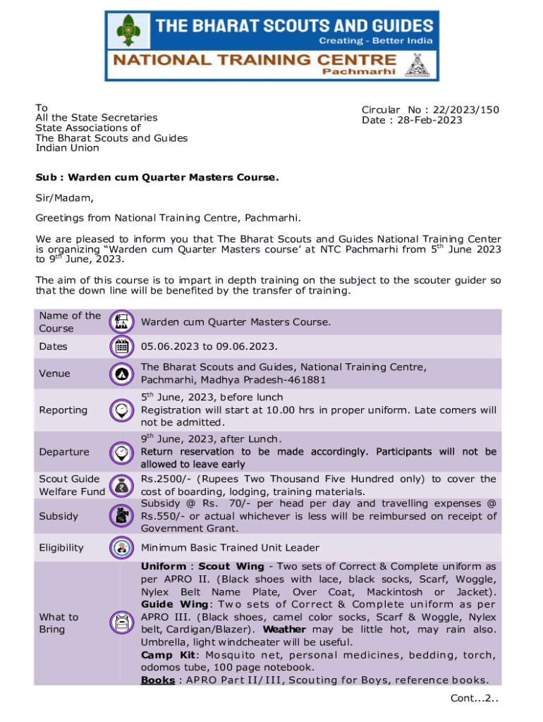 Fillable Online Renewal of Scouts / Guides units for the academic year ...
