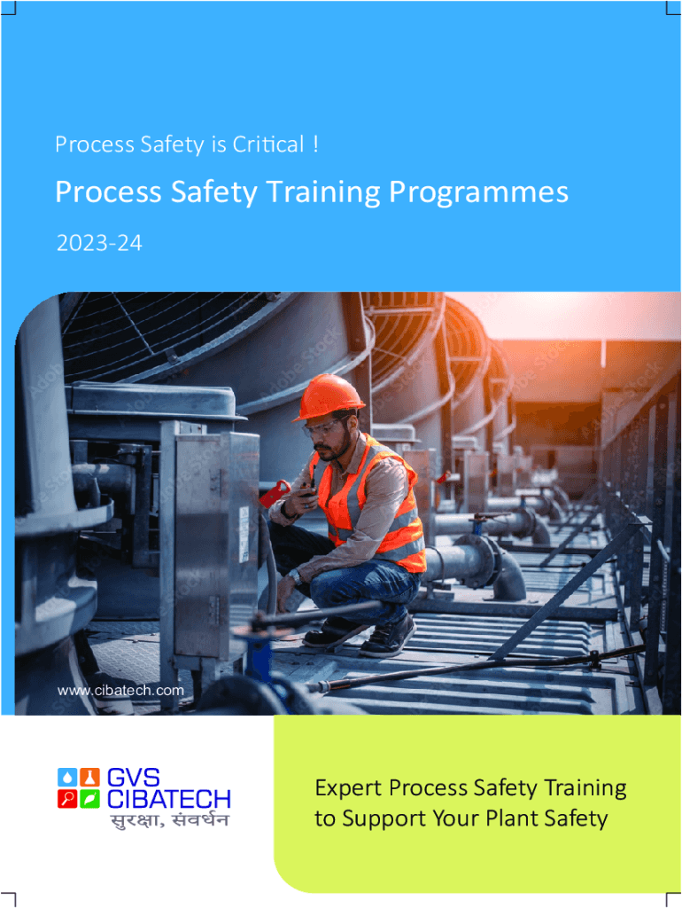 Fillable Online CSB Process Safety Training Application Fax Email Print ...