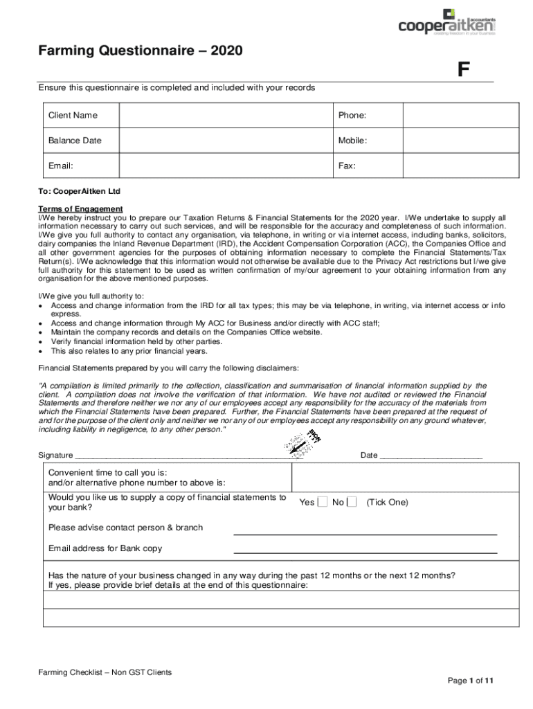 Fillable Online Questionnaire for Farmers Scale-up AgroNets in Kenya ...