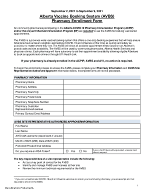 Fillable Online AVBS-Pharmacy-Enrollment-Form. ... Fax Email Print ...