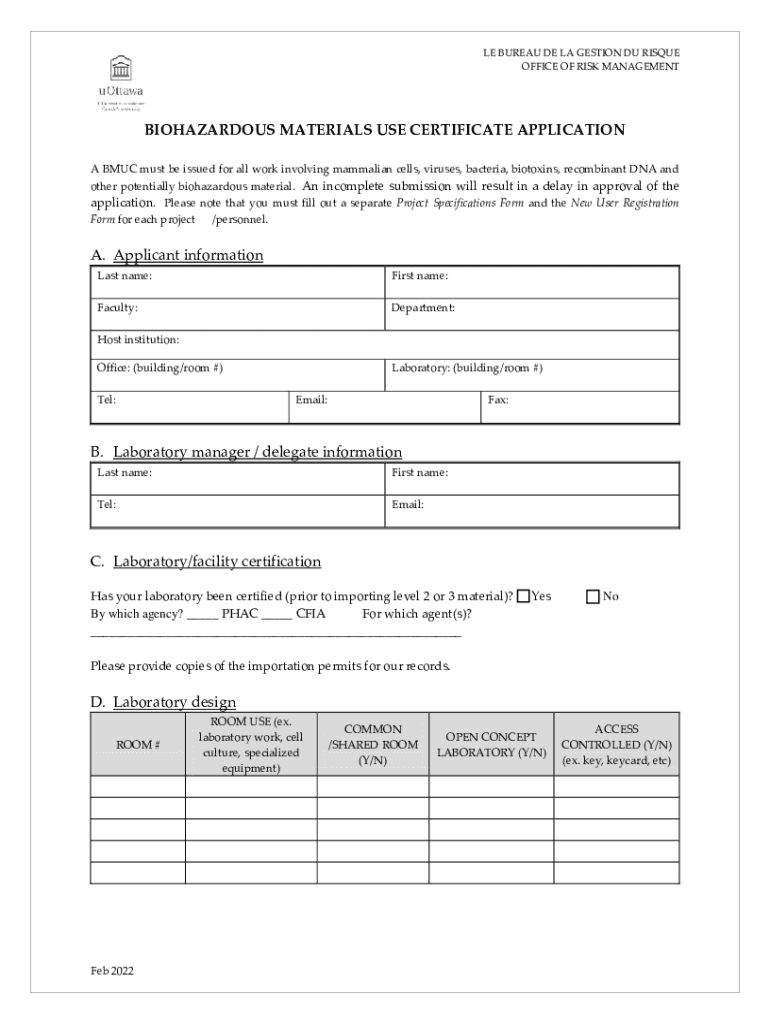 Fillable Online Biological Risk Assessment: General Considerations for ...
