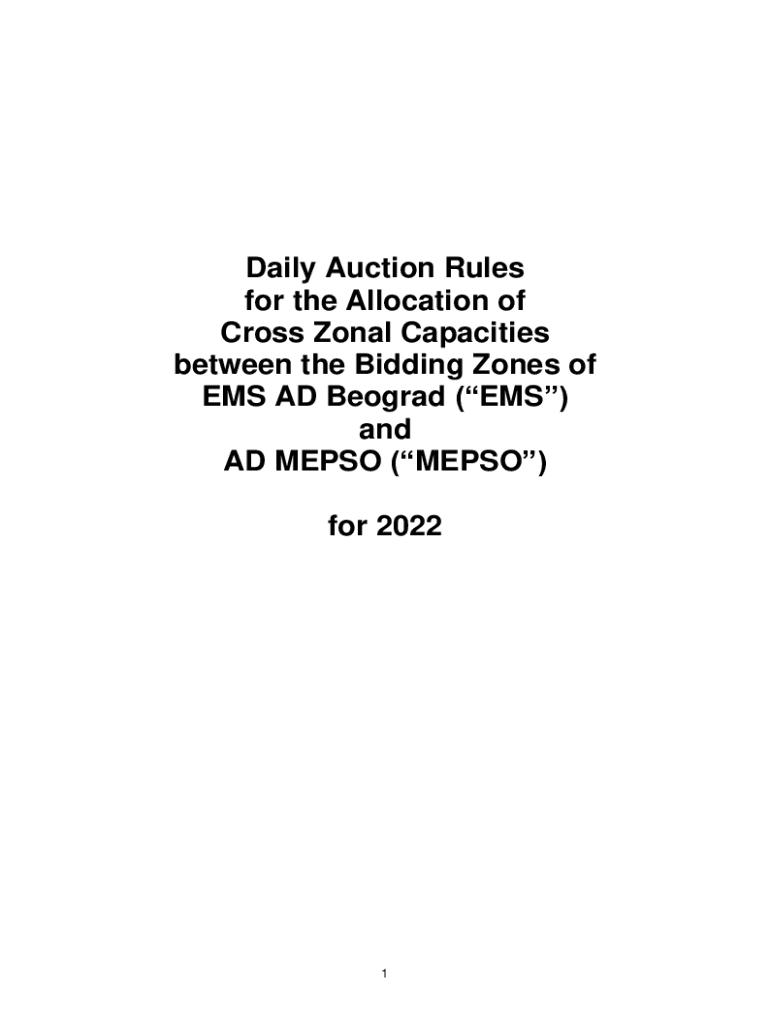 Fillable Online Allocation of Cross-Zonal capacities and Guarantees of ... Fax Email Print ...