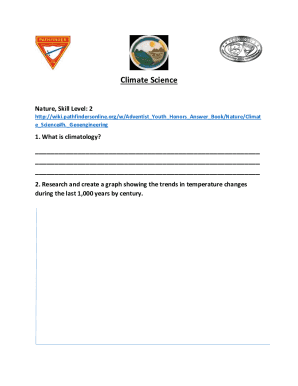 Fillable Online AY Honor Climate Science Answer Key - Pathfinder Wiki ...