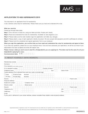 Fillable Online How can I include a dependent child on my application ...