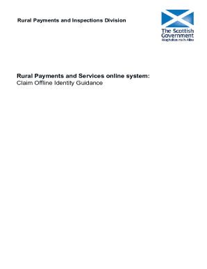 Fillable Online How to submit a revenue claim using the Rural Payments ...
