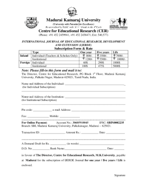Fillable Online Controller of Examinations (i/c) Fax Email Print ...