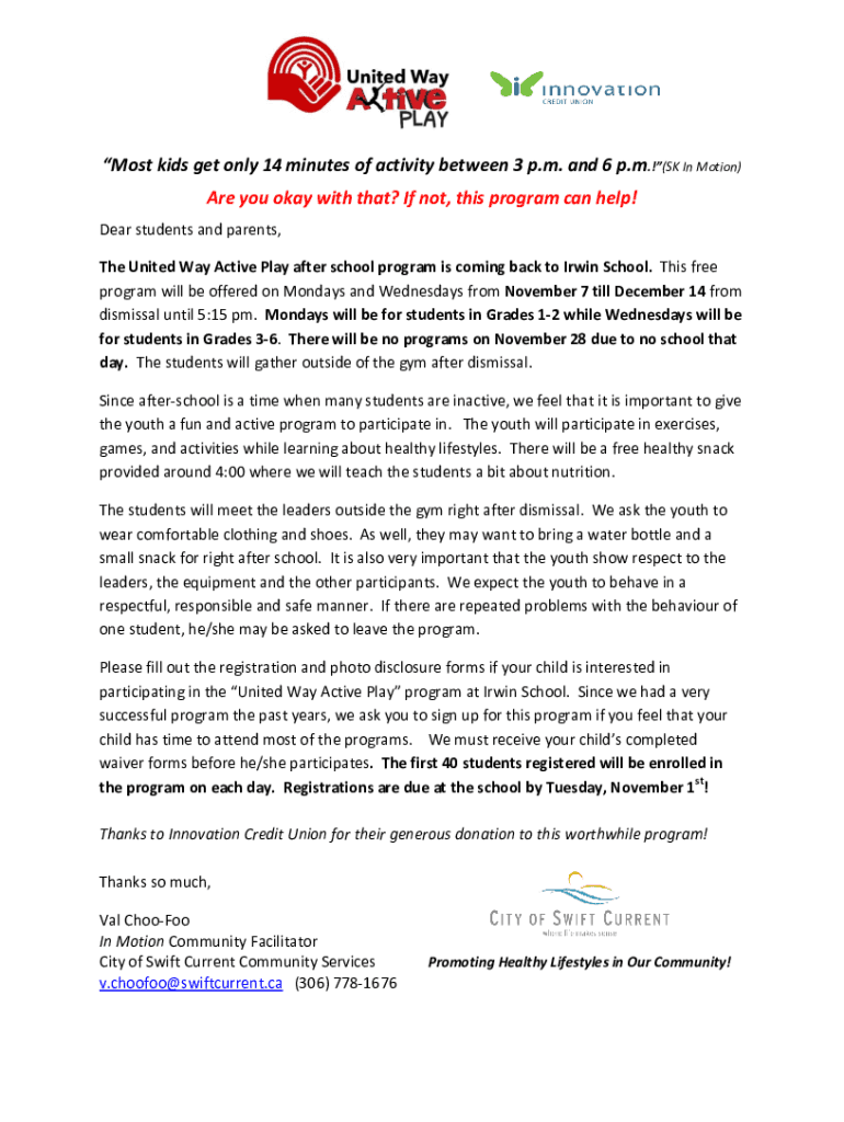 Fillable Online Chinook School Division Permissions Form.pdf Fax Email ...