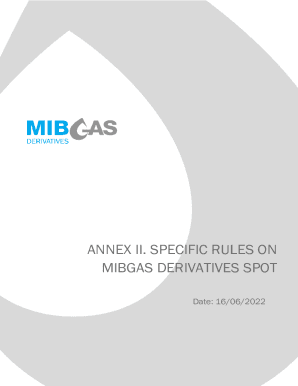 Fillable Online ANNEX II Fax Email Print - pdfFiller