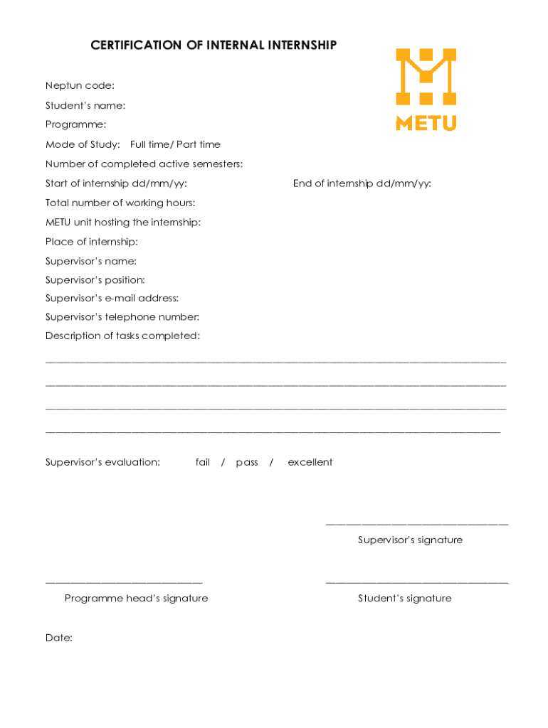 Fillable Online AICTE INTERNSHIP POLICY: Fax Email Print - pdfFiller