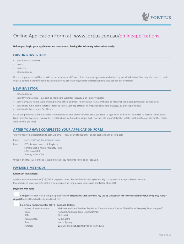 Fillable Online Fillable Online Online Application Form at - Fortius ...