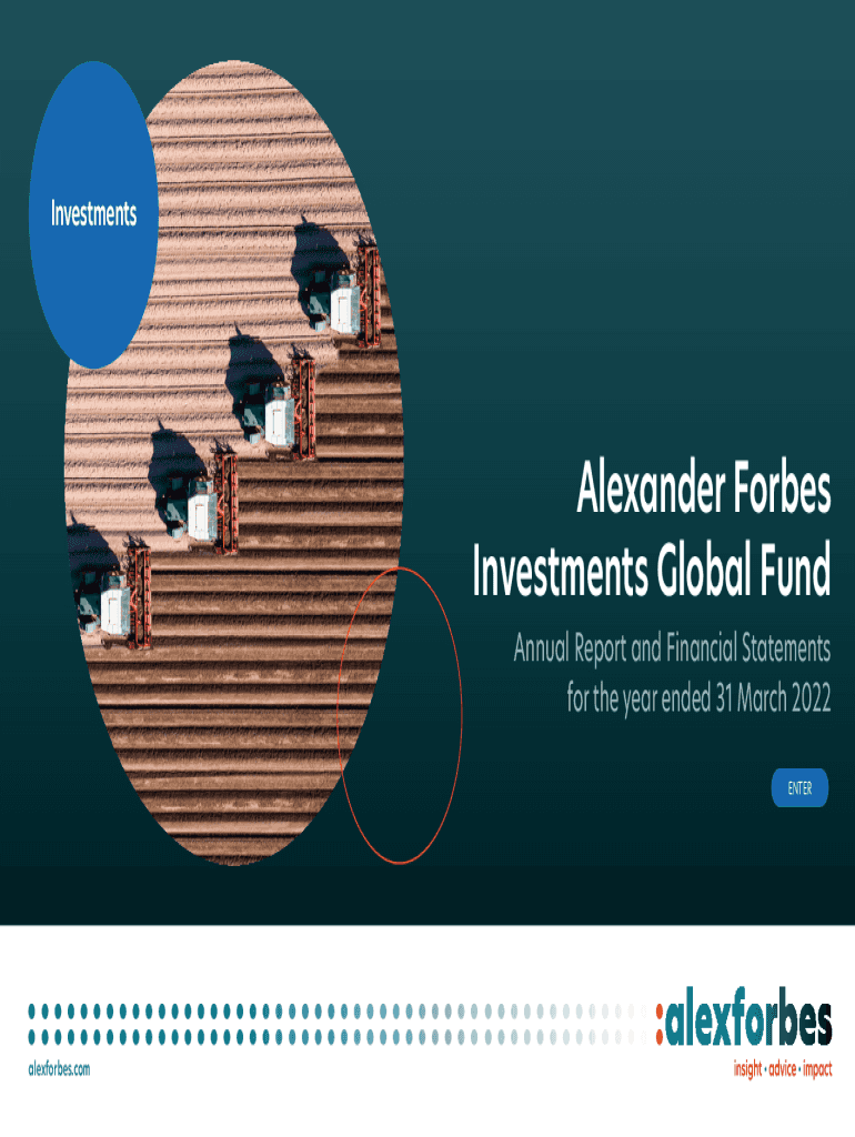 Fillable Online Alexander Forbes Investments Unit Trust Scheme Fax ...