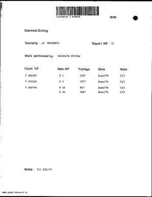 Fillable Online 20 MINING CLAIM PRODUCTION REPORT ... Fax Email Print ...
