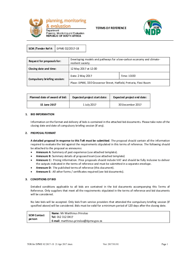 Fillable Online Tender - Supply and Delivery of 4 x 4 Double Cab Bakkie ...
