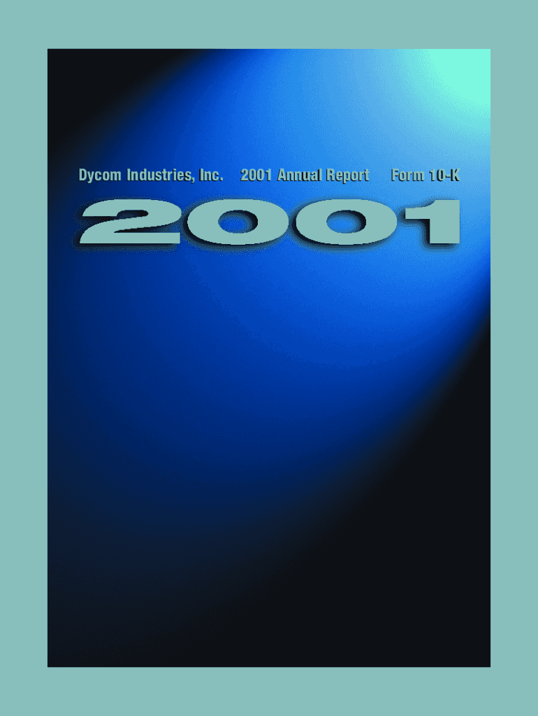 Fillable Online Dycom Industries, Inc.Connecting America with Specialty ...