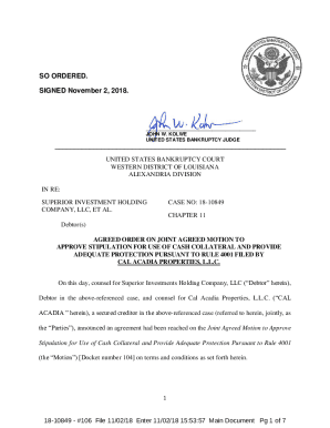 Fillable Online SO ORDERED. Fax Email Print - pdfFiller