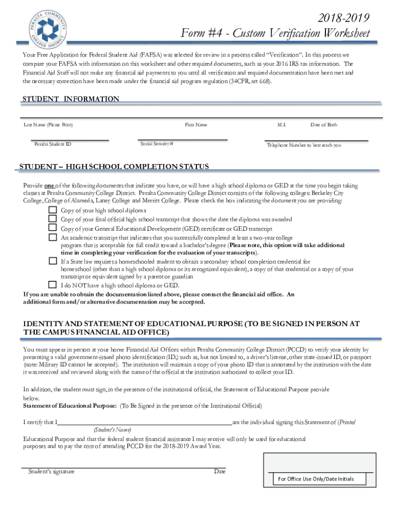 Fillable Online 20182019 application form official date stamp here Fax Email Print - pdfFiller