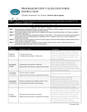 Fillable Online Appendix A. Program Review Resource Requests Template ...
