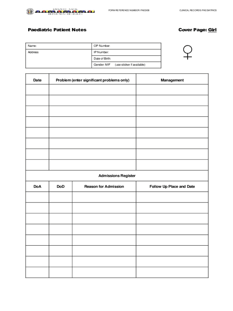 Fillable Online Medical Record FormsGarden City Pediatric Associates ...