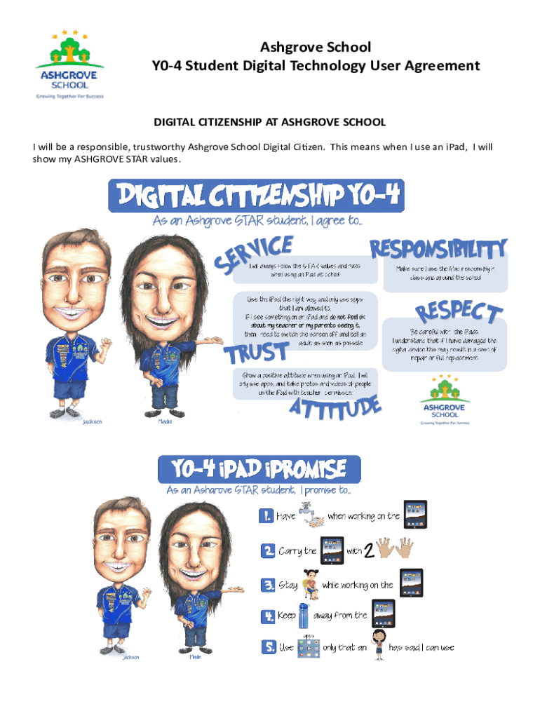 Fillable Online Digital citizenship - students 0-2 - New Logo - Google Docs Fax Email Print ...
