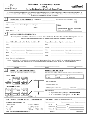 Fillable Online 2022 Troll Registration Sheet Draft.xlsx Fax Email Print - pdfFiller