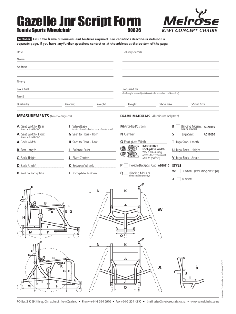 Fillable Online Filling out a script form Fax Email Print - pdfFiller