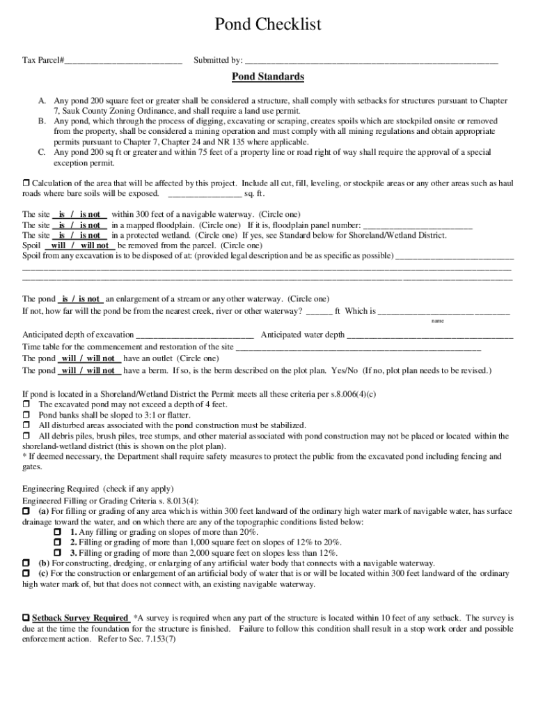 Fillable Online Best Management Practices Detention Basin Inspection ...