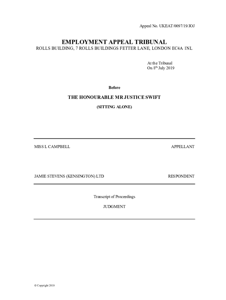 Fillable Online ROLLS BUILDING, 7 ROLLS BUILDINGS FETTER LANE, LONDON ...